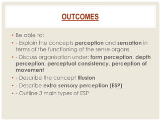 Perception. | PPT
