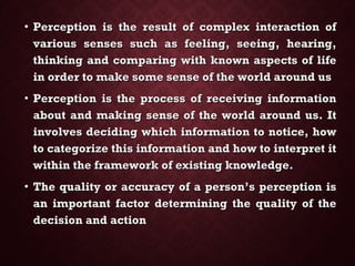 Perception | PDF