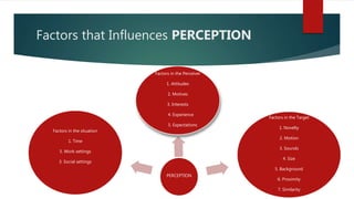 Organizational Behavior : Perception | PPTX