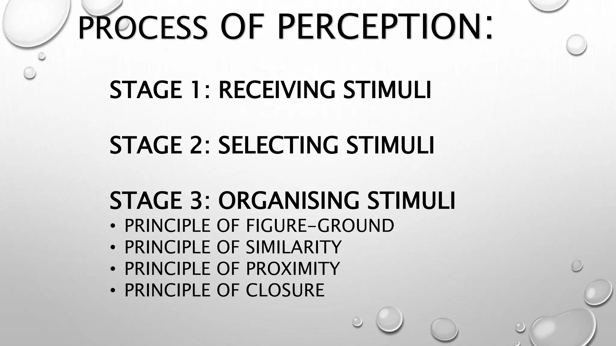 Perception in organsation behaviour | PPTX