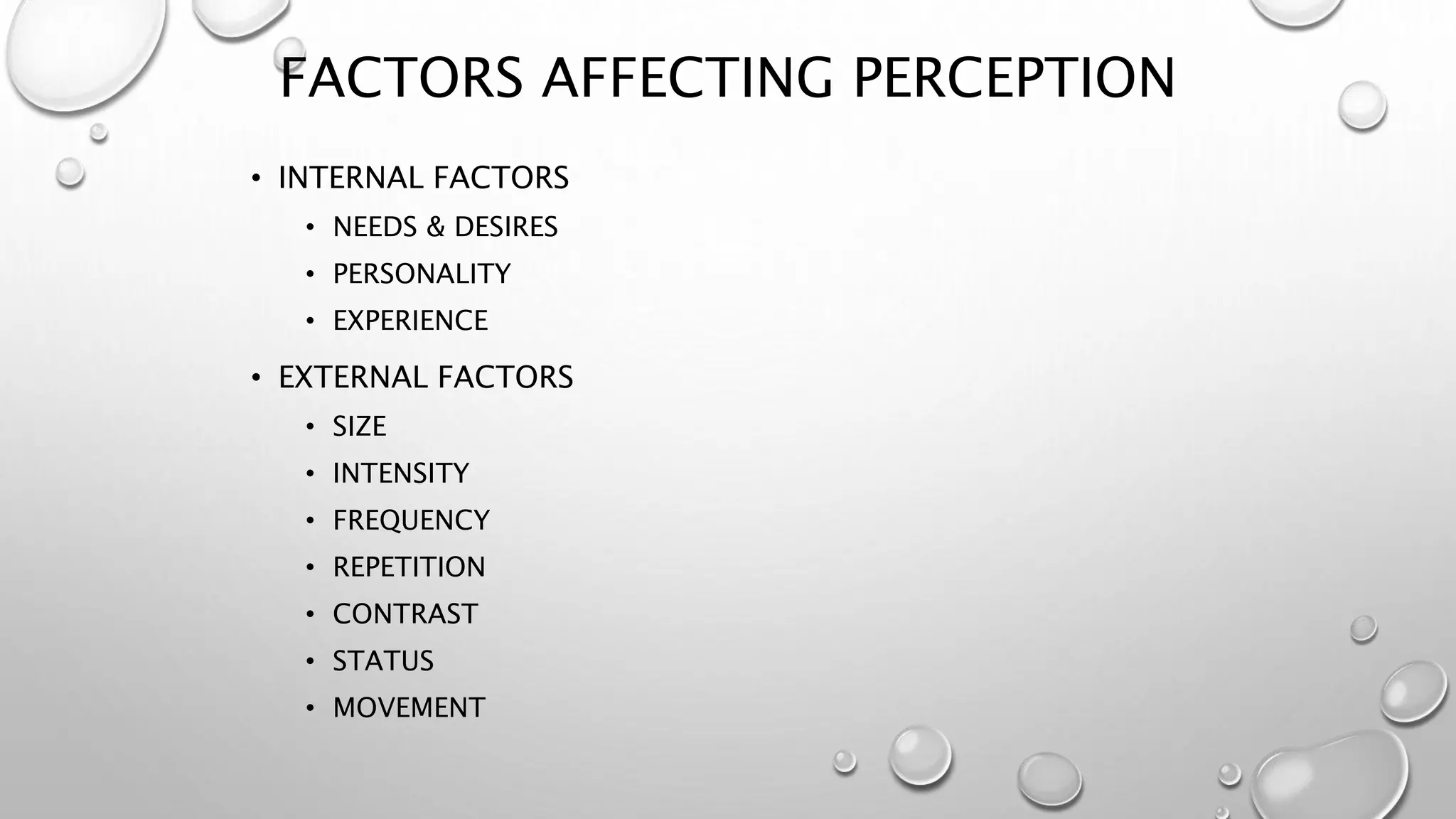 Perception in organsation behaviour | PPTX
