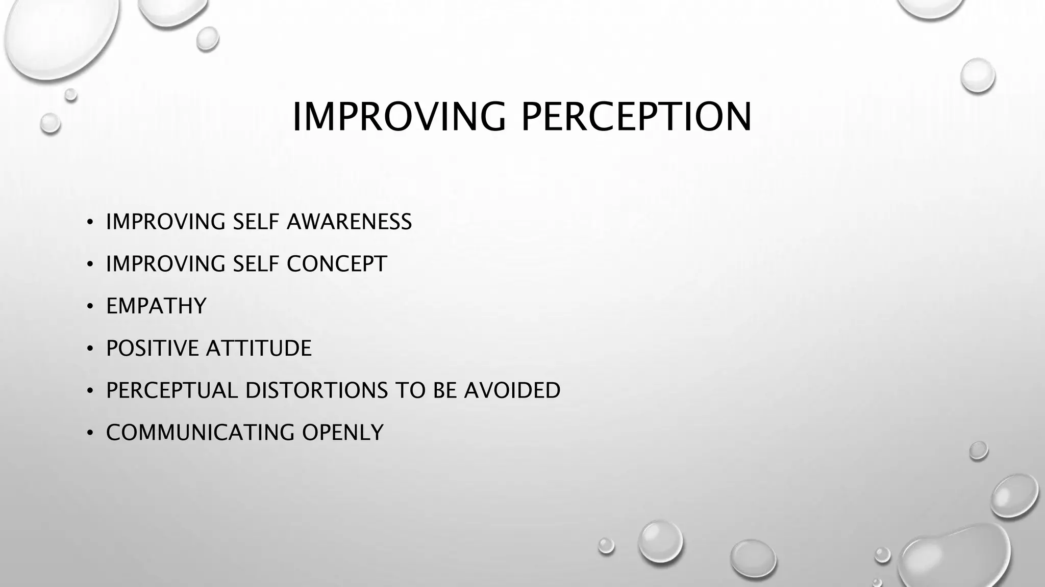 Perception in organsation behaviour | PPTX