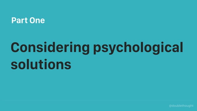 Perception and Reframing in UX | PPT