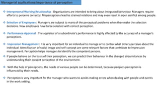 Perception | PPTX | Career Advice | Careers