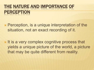 Perception | PPTX