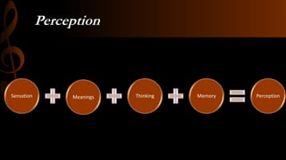 Perception. | PPTX | Artificial Intelligence | Technology & Computing