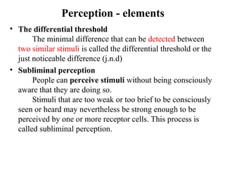 Perception | PPT