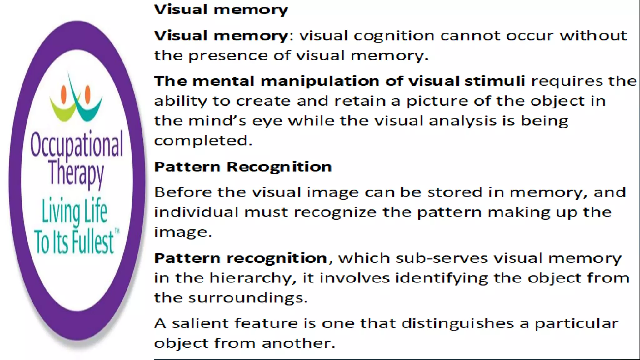 Occupational Therapy and Perception | PPTX