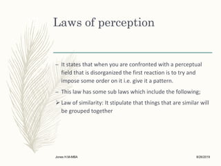 PERCEPTION | PPT