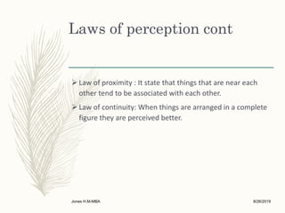 PERCEPTION | PPT