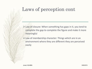 PERCEPTION | PPT