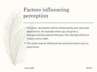 PERCEPTION | PPT