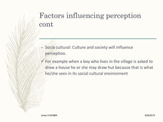 PERCEPTION | PPT