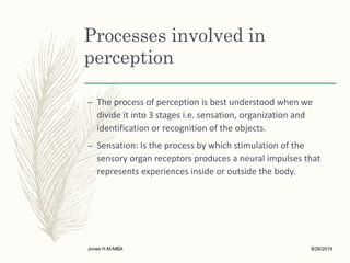 PERCEPTION | PPT