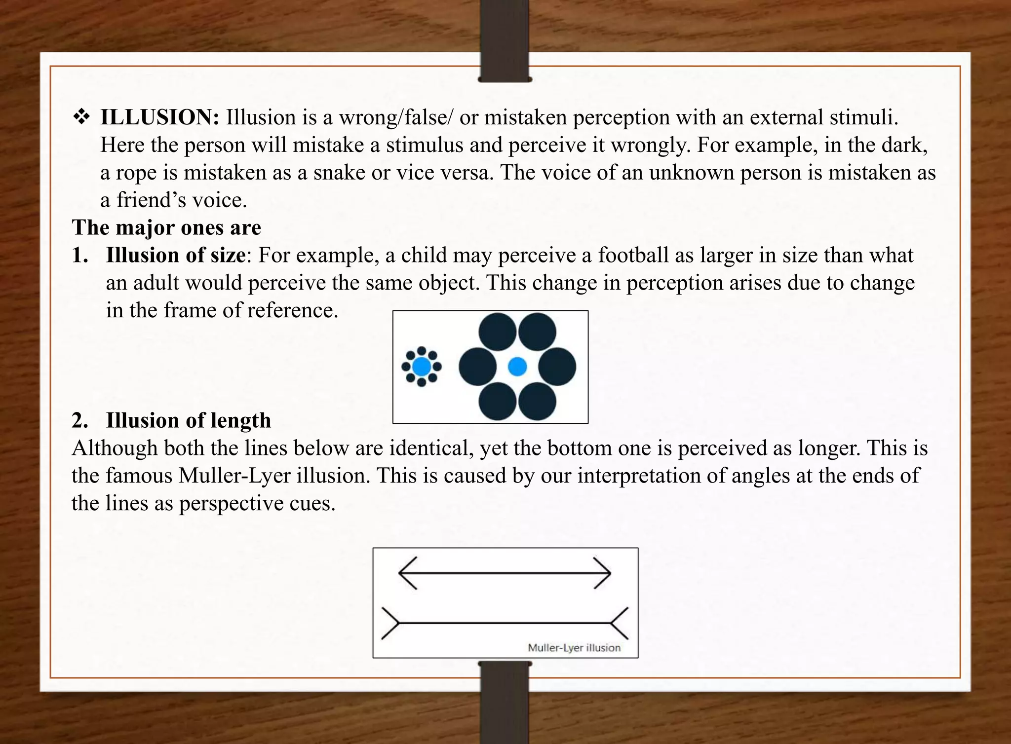 Perception- Psychology | PPTX