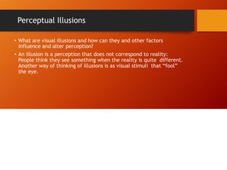 Perception | PPT