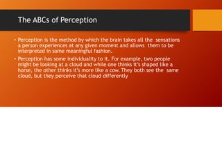 Perception | PPT