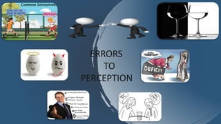 PERCEPTION | PPTX | Science