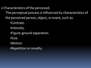 Perception | PDF