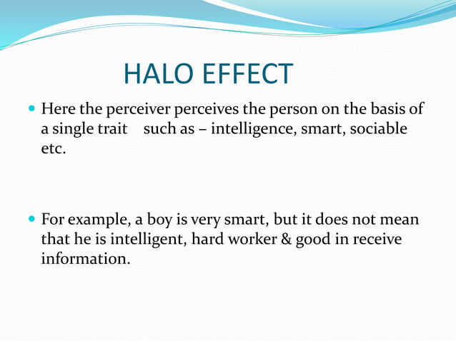 PERCEPTION IN OB | PPTX | Science