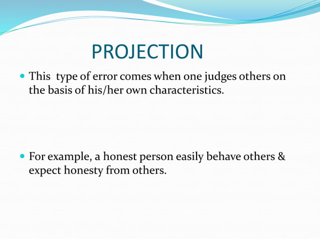 PERCEPTION IN OB | PPTX | Science
