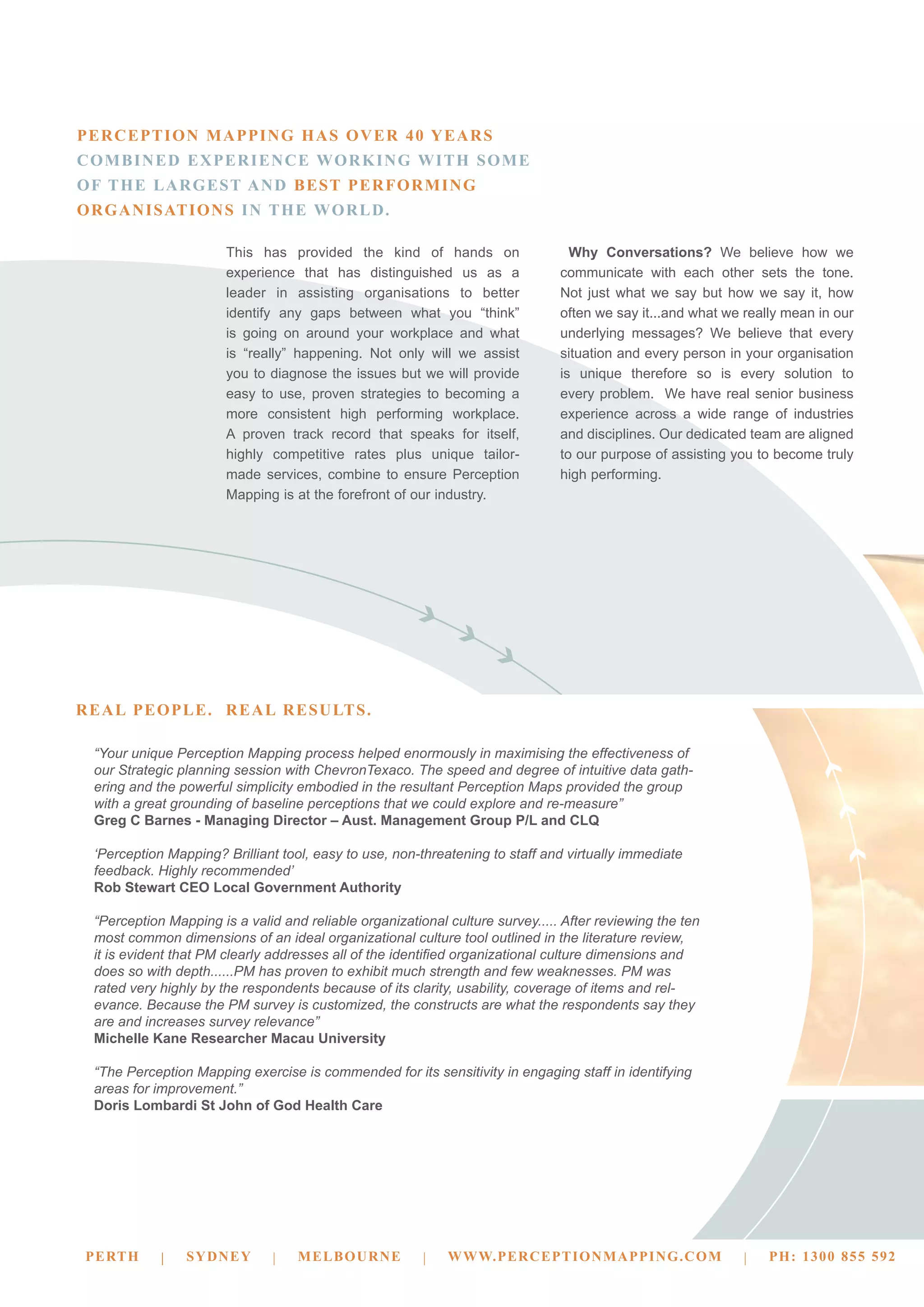 Perception mapping-brochure | PDF