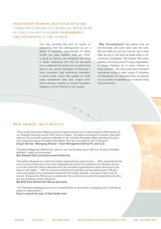 Perception mapping-brochure | PDF