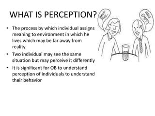 Perception mod. | PPT