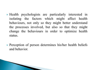 Perception principle and application | PPTX