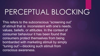 Dynamics of perception | PPTX