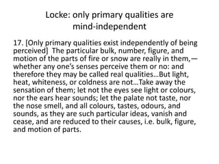 Perception 2016 revision 2. indirect realism part 2 | PPT