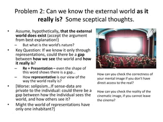 Perception 2016 revision 2. indirect realism part 2 | PPT