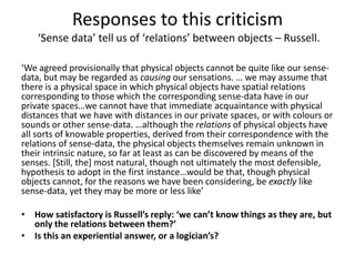 Perception 2016 revision 2. indirect realism part 2 | PPT