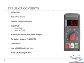MMRSS Perception analyzer | PDF