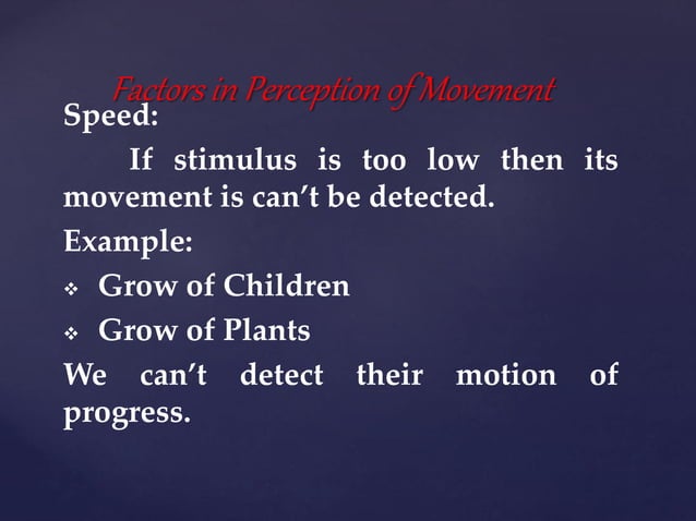 Perception and Attention | PPTX | Physics | Science