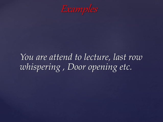 Perception and Attention | PPTX | Physics | Science