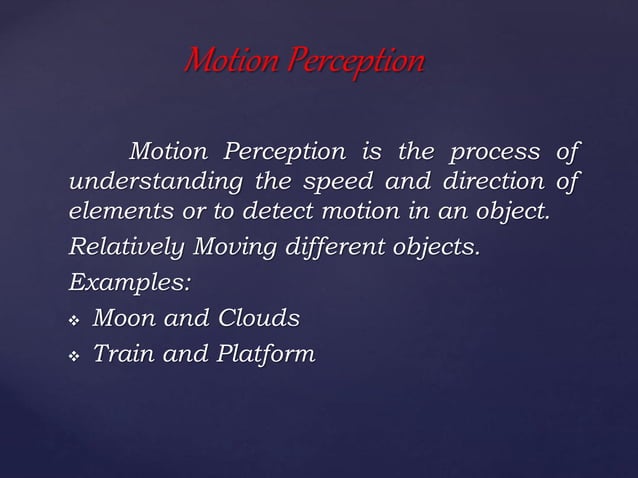 Perception and Attention | PPTX | Physics | Science