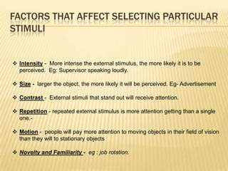 Perception and attribution1 | PPTX