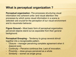 Perception and attribution1 | PPTX