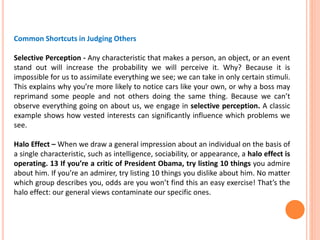 Perception and Communications in Business Organization by Ofelia ...