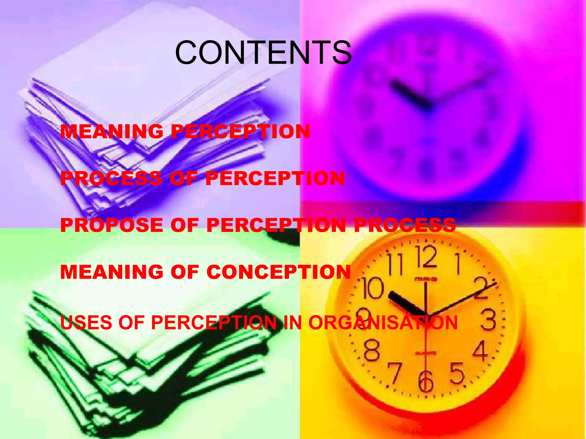 Perception And Conception 97 2003 Presentation | PPTX
