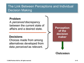 Perception and decision making | PPT
