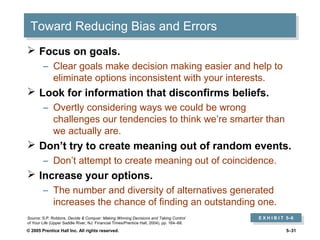 Perception and decision making | PPT