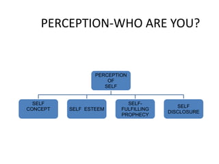 Perception and its process | PPT