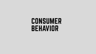 Consumer Behavior- Perception and Learning | PPTX