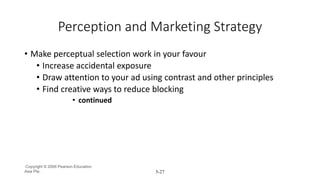 Perception and Marketing- Consumer Behavior | PPTX