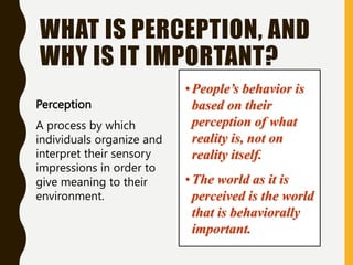 Perception and Motivation.ppt