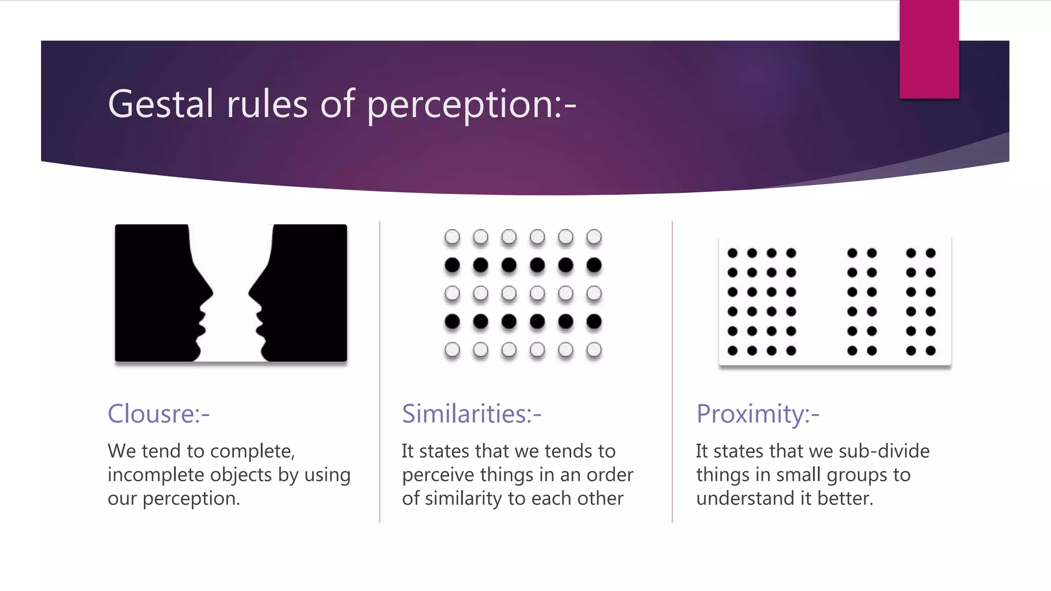 Perception and relation between Laws of Physics and Psychology | PPTX