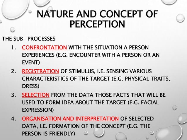 Perception & attribution | PPTX