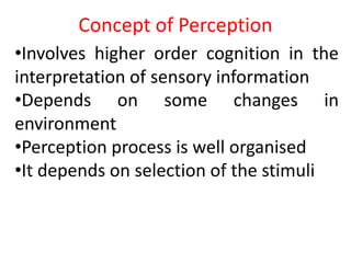 Perception b.ed